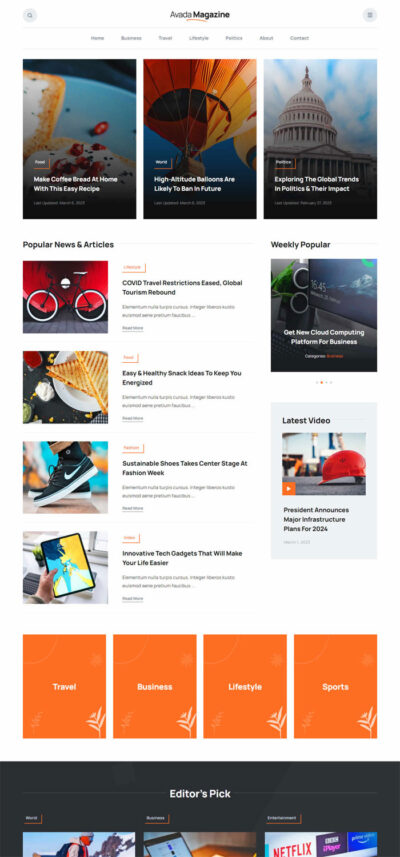 News Blog – Avada Magazine – Avada Website Builder For WordPress ...